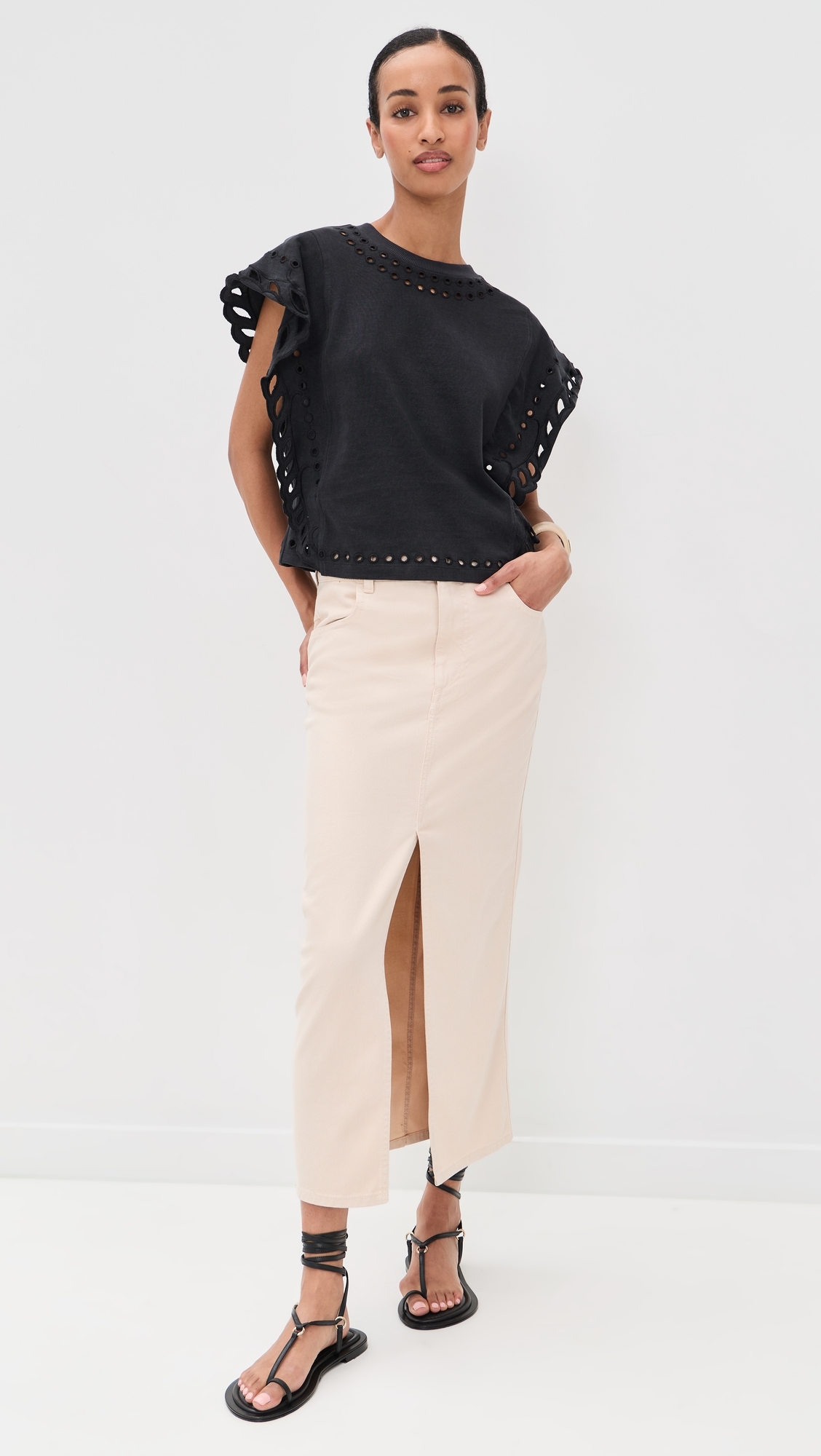 ISABEL MARANT Oydle Eyelet Top
